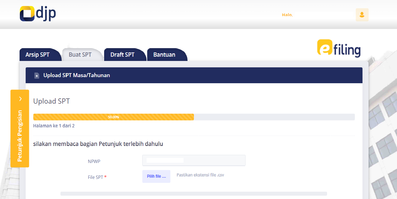 Penyampaian SPT Tahunan Badan Melalui e-Filing | Registered Tax Consultant